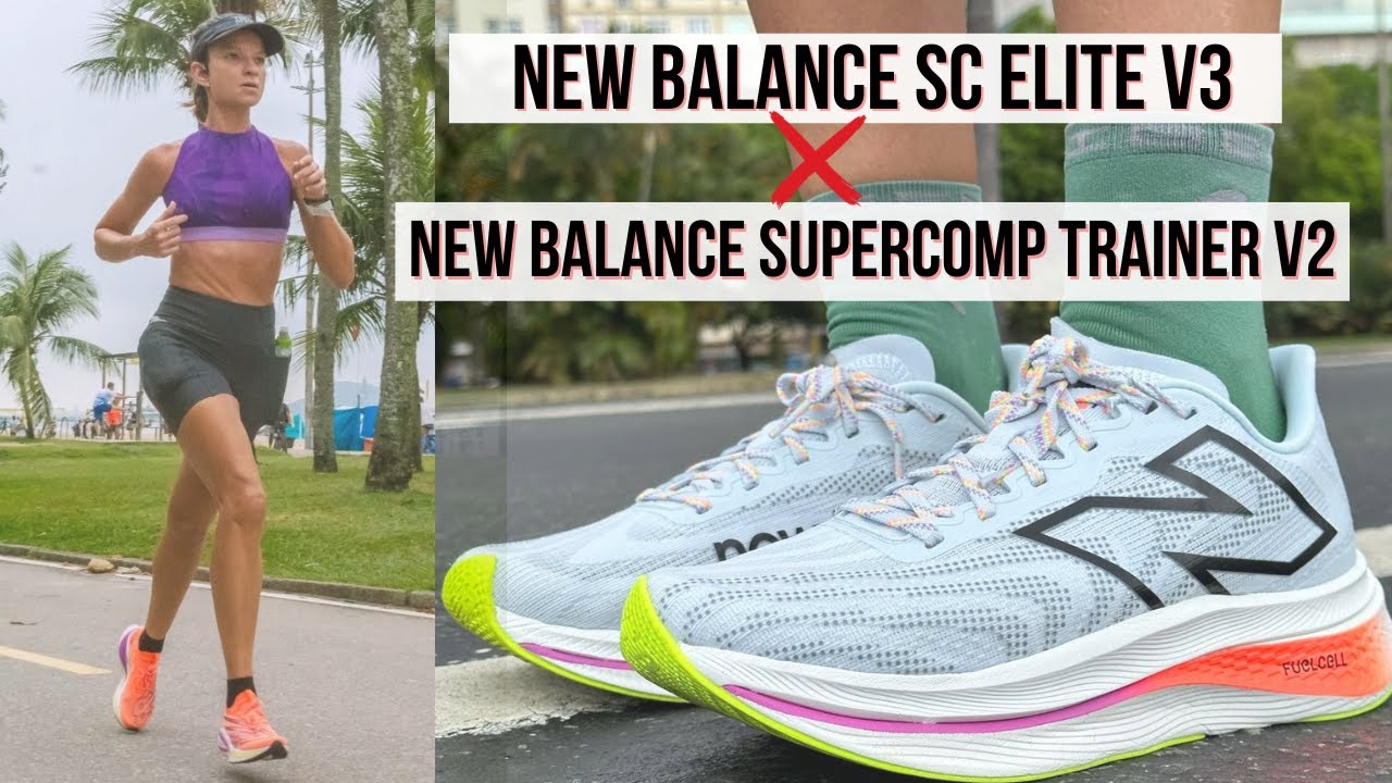 NEW BALANCE SUPERCOMP TRAINER V2 ou NEW BALANCE SC ELITE V3?? // Qual o ...
