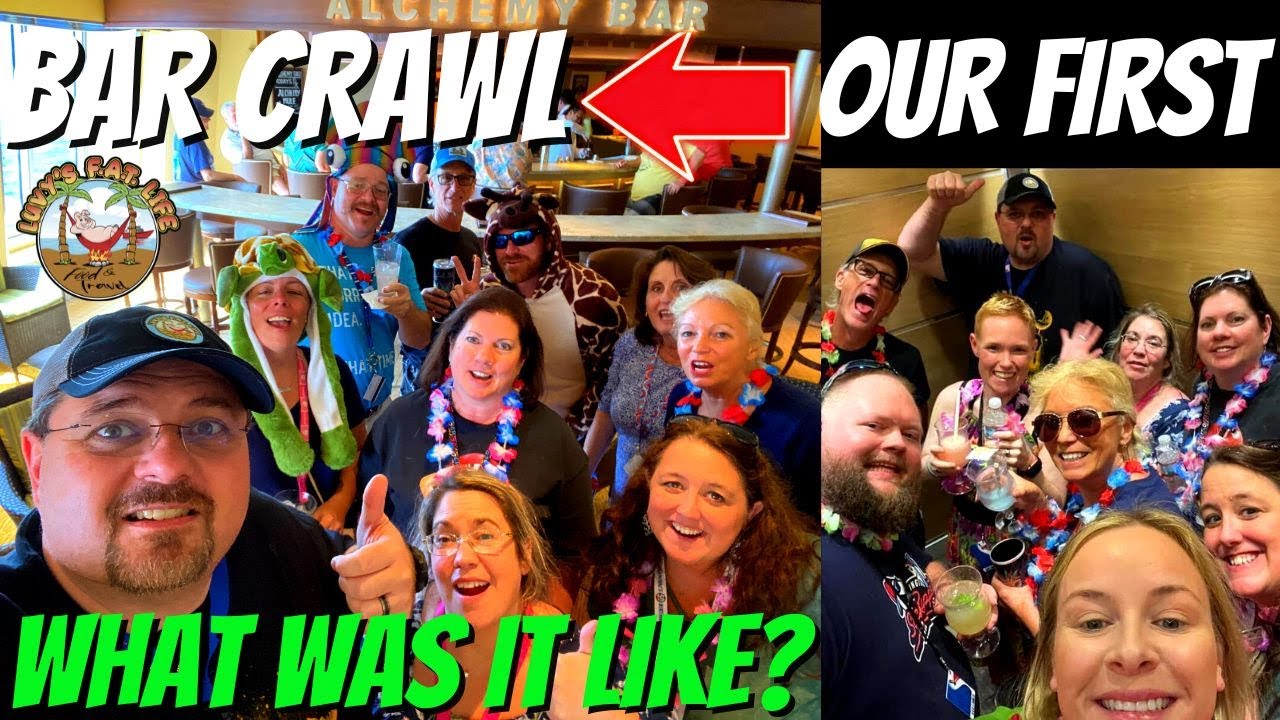 Carnival Sunshine | Carnival Cruise Bar Crawl - YouTube
