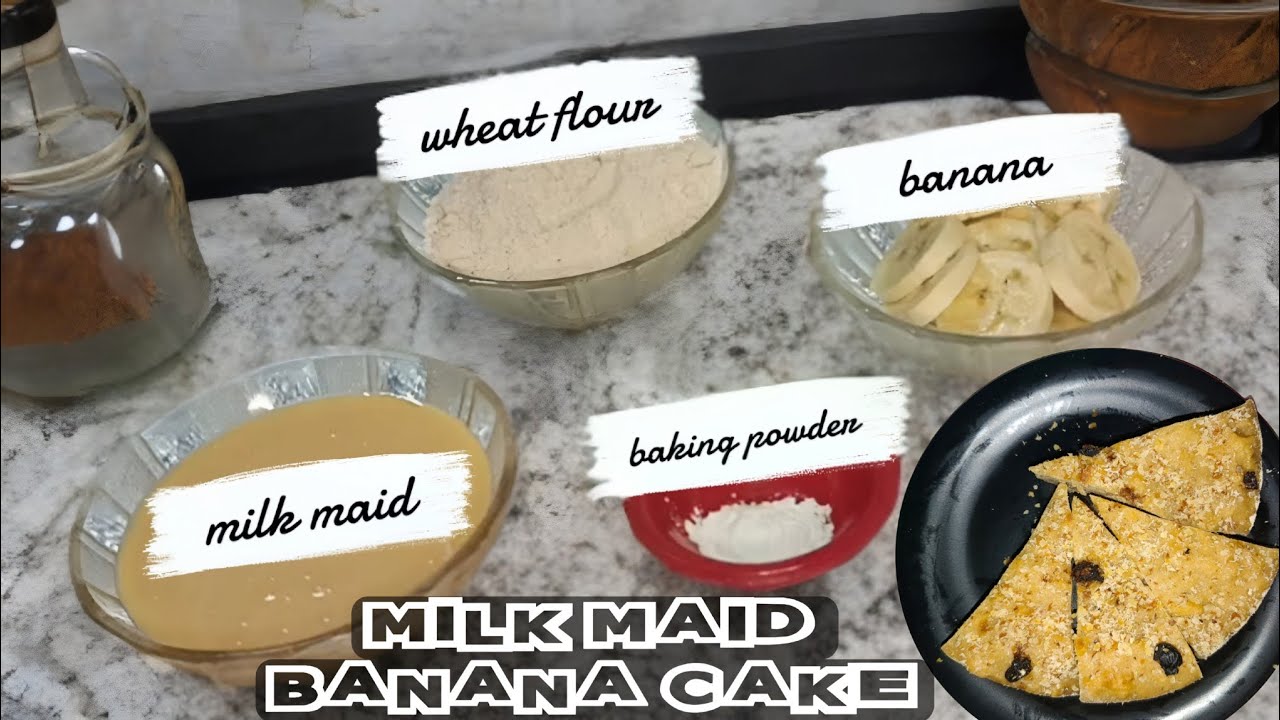 MilkMaid Banana Cake recipe - YouTube