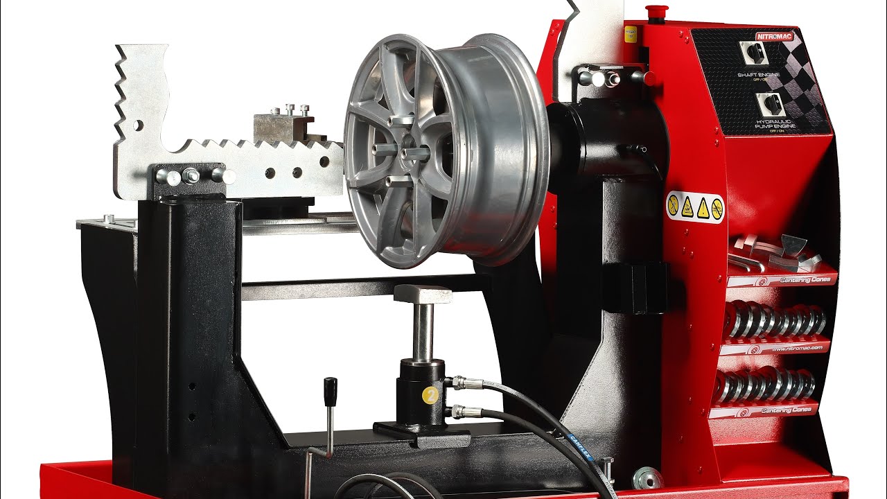 ALLOY WHEEL REPAIR EQUIPMENT - YouTube