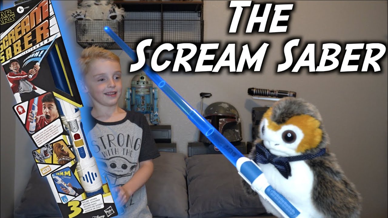 The Scream Saber By Hasbro! 10 in 1! Full Review - YouTube