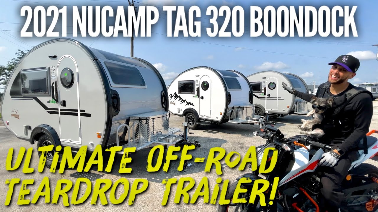 Ultimate Off- Road Teardrop Trailer | NuCamp Tab 320 Boondock - YouTube