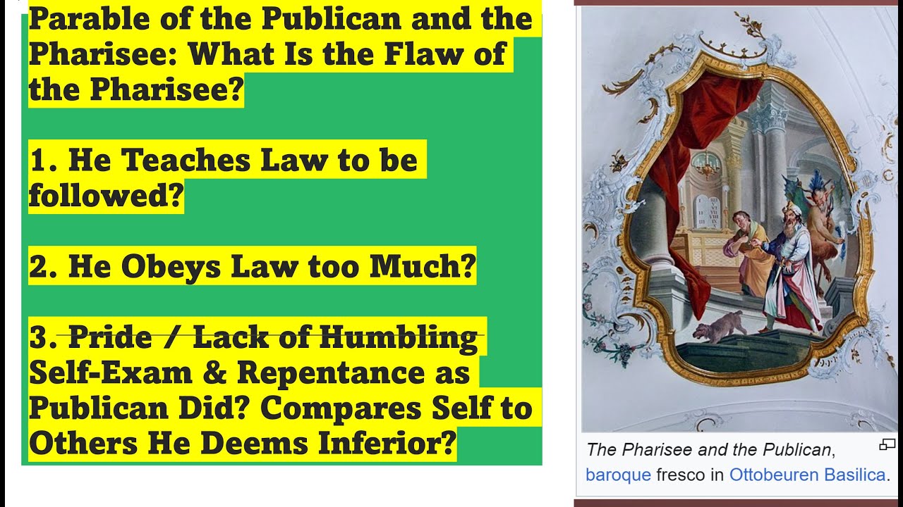 What Was Flaw of Pharisee in Parable of "Pharisee and Tax Collector ...