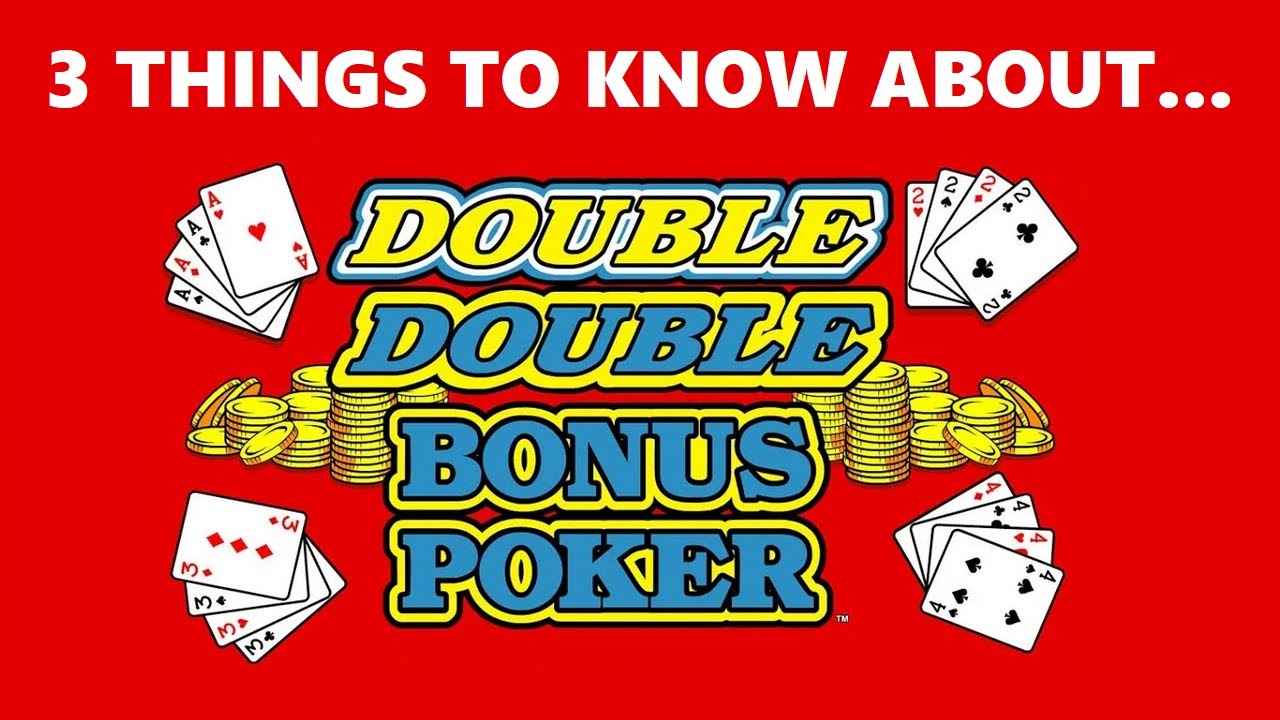 3 Things You Should Know About Double Double Bonus | Quick Video Poker ...