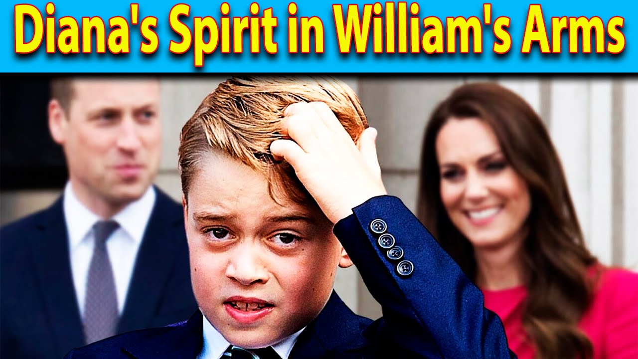 A Moment of Tenderness: Prince William and Prince George in an Embrace ...