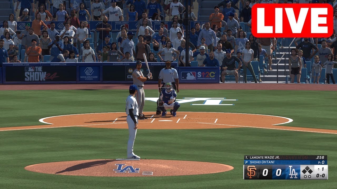 MLB LIVE🔴Los Angeles Dodgers vs.San Francisco Giants-3rd April 2024|MLB ...