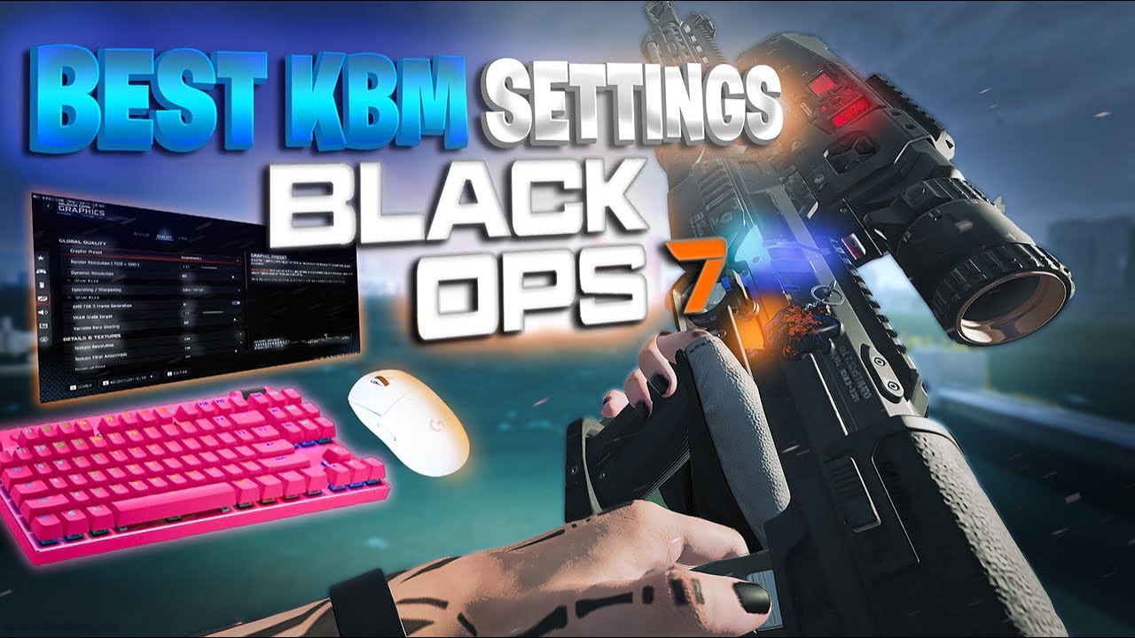 YOU CAN'T FIND BETTER KBM SETTINGS ON BLACK OPS 7 (Sniper Clips) - YouTube