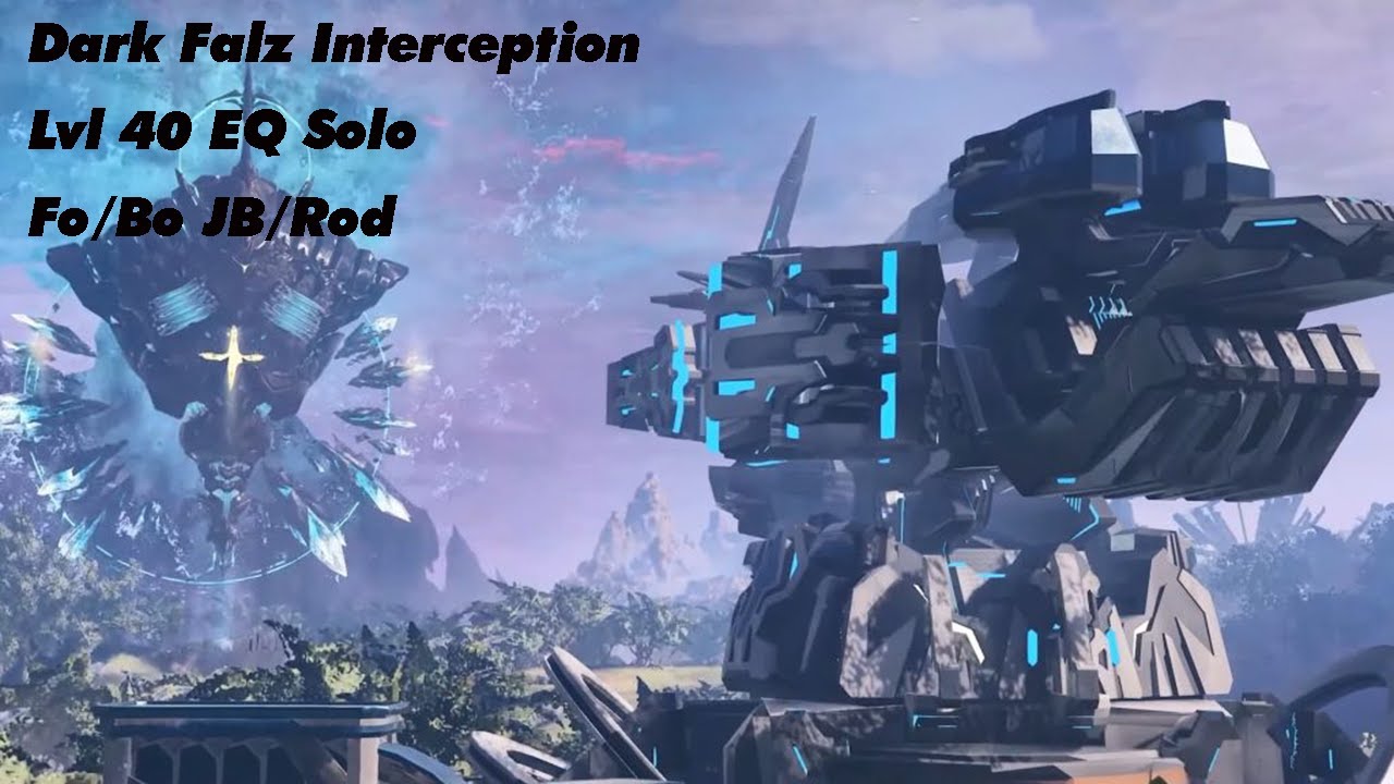 PSO2 NGS - Dark Falz Interception - YouTube