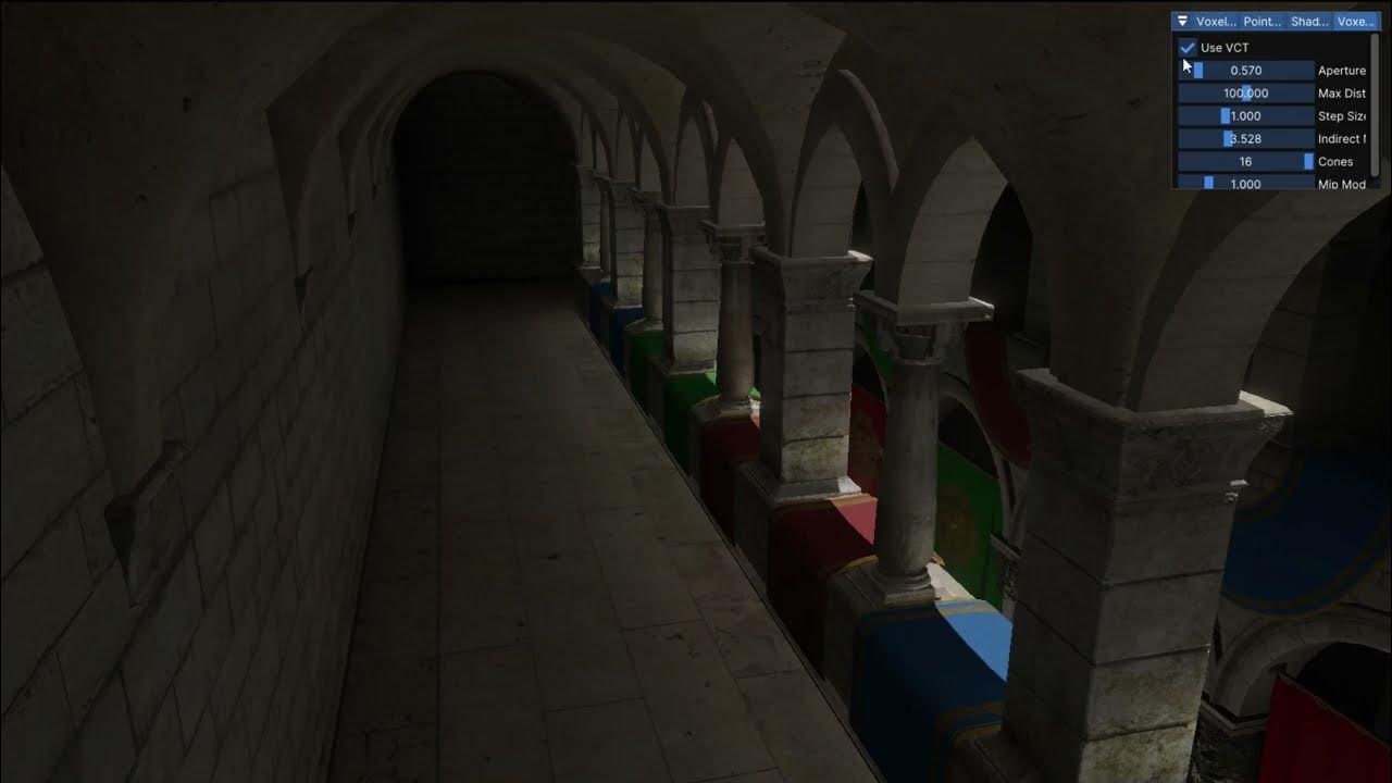 Voxel Cone Tracing Global Illumination Demo | Walker Engine (C++, OpenGL) - YouTube