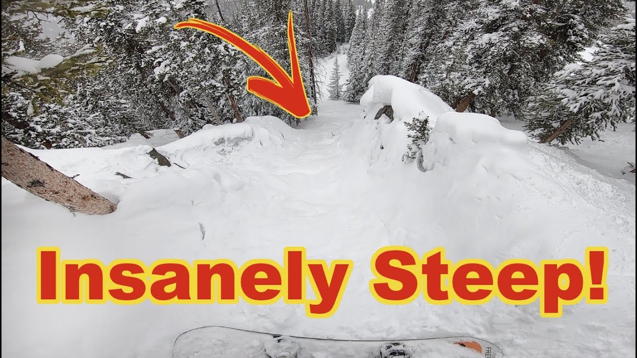 Steep Rock Shute At Arapahoe Basin!! - (Season 3, Day 153) - YouTube