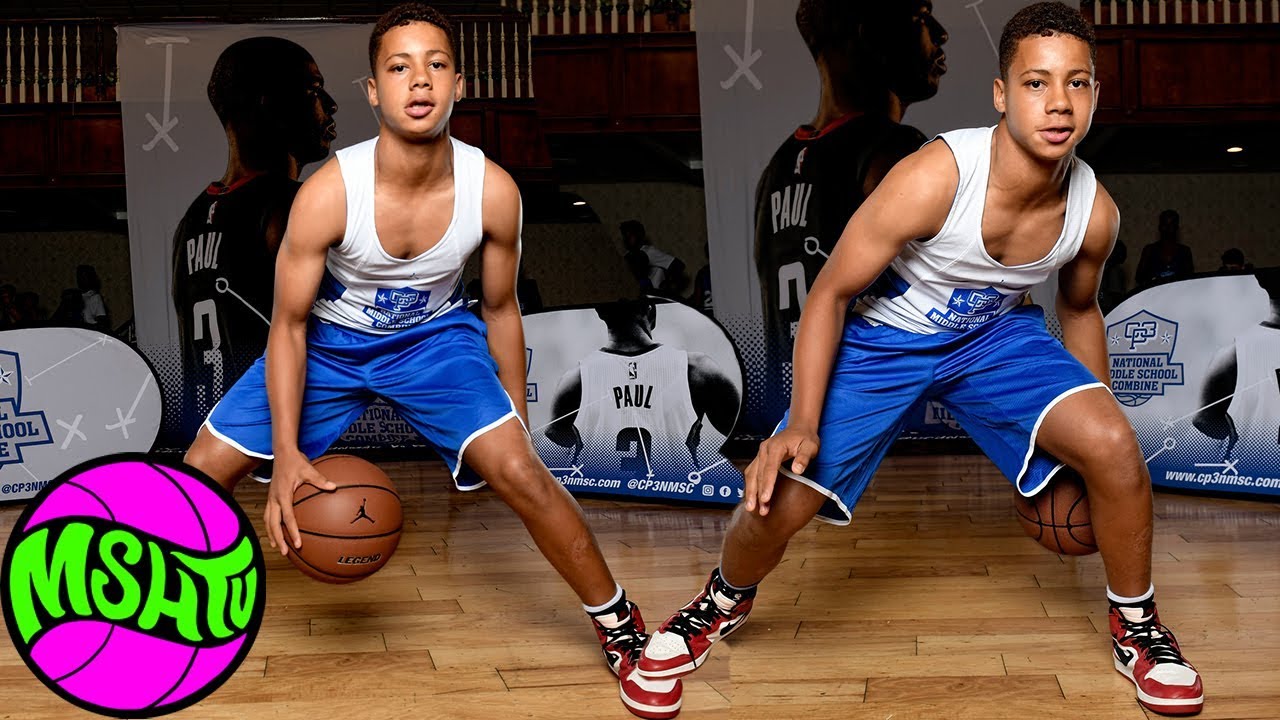 Howard Eisley is a MONSTER at the 2018 CP3 National Middle School ...