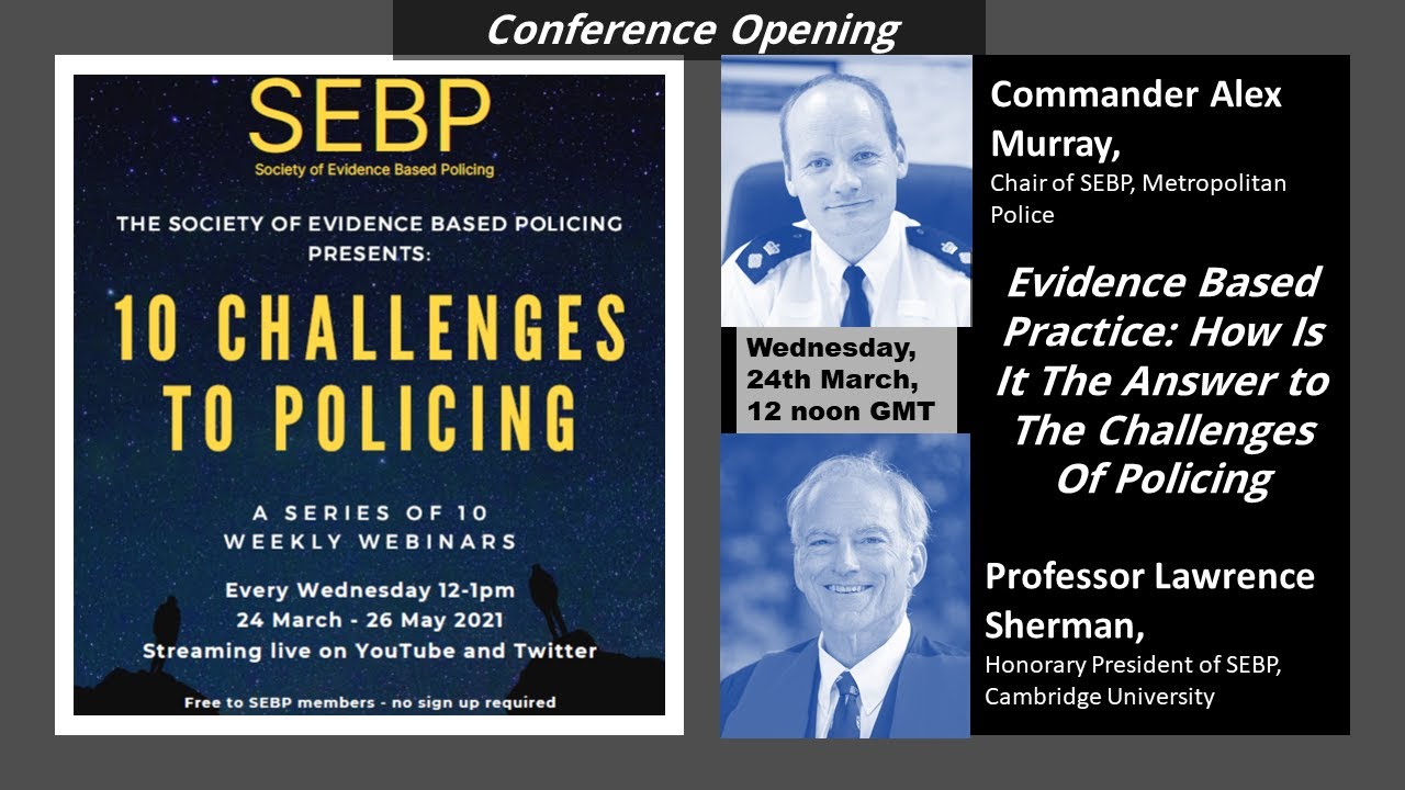 Opening of 2021 SEBP Conference - Prof. Sherman & Commander Murray ...
