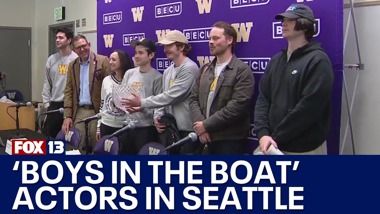 'Boys in the Boat' actors in Seattle for Windermere Cup | FOX 13 ...