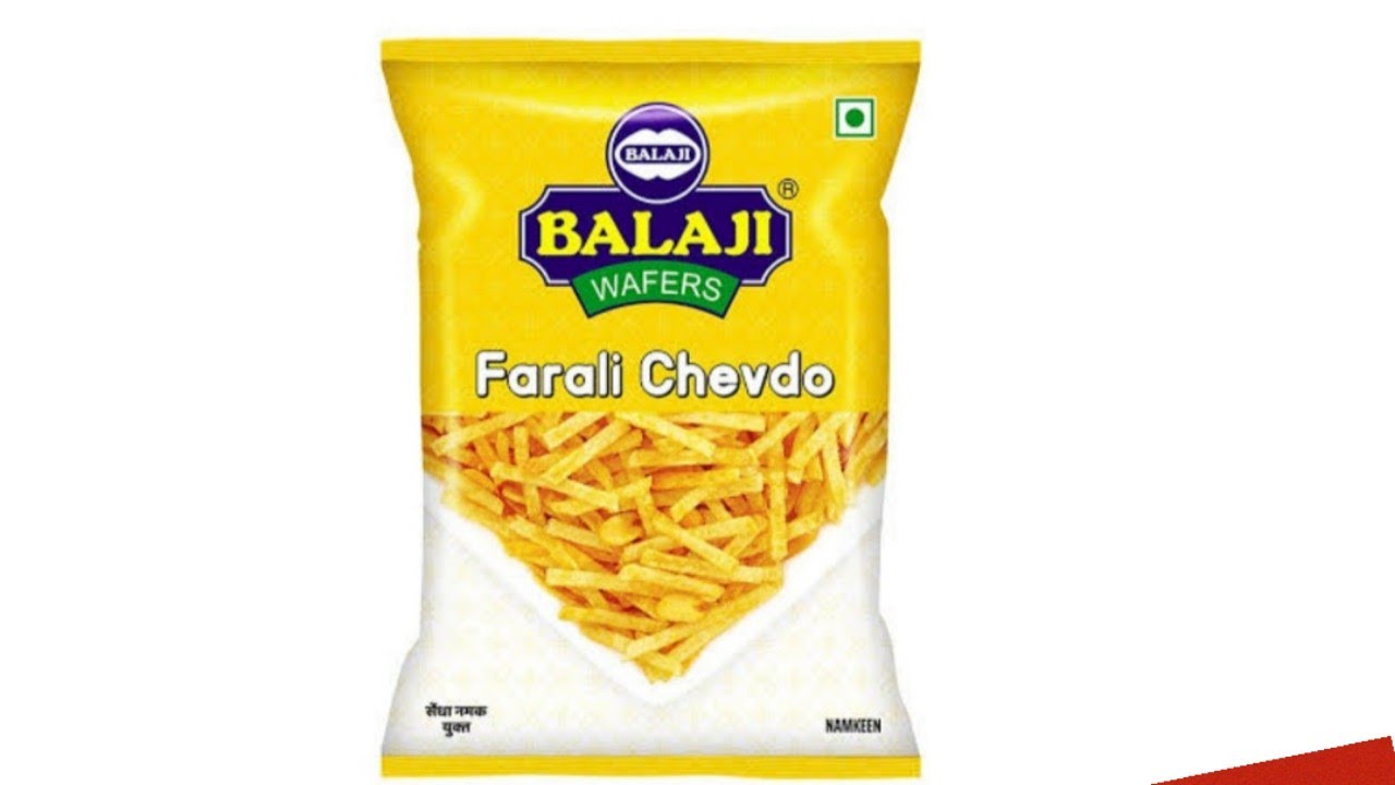 Farali Chevdo Balaji wafer | Farali Chevdo | નમકીન બાલાજી package - YouTube