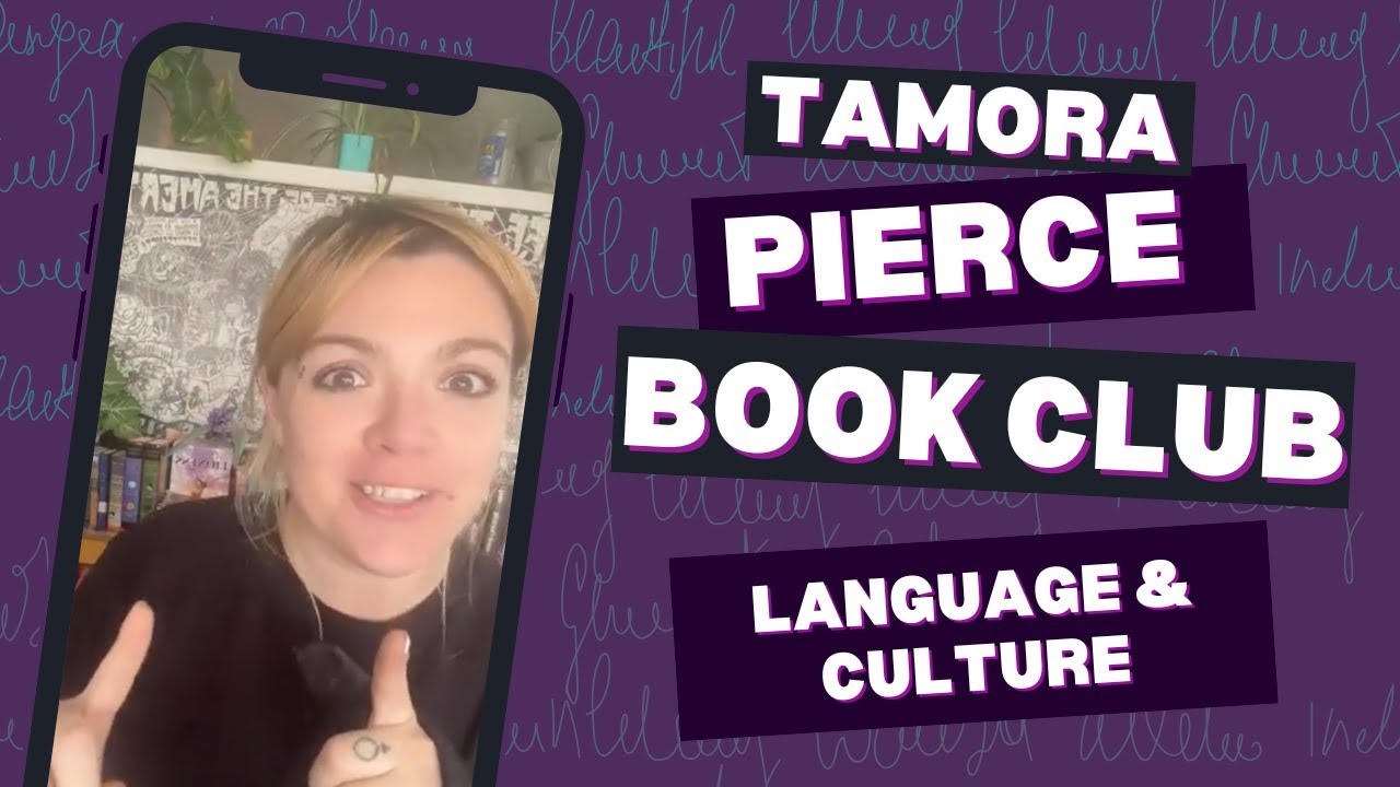 Tamora Pierce Book Club: Language and Culture 📚 - YouTube
