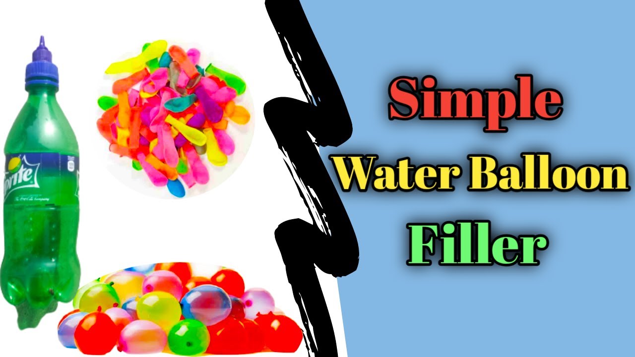 how to make water balloon filler | Holi Special | water balloon filler ...