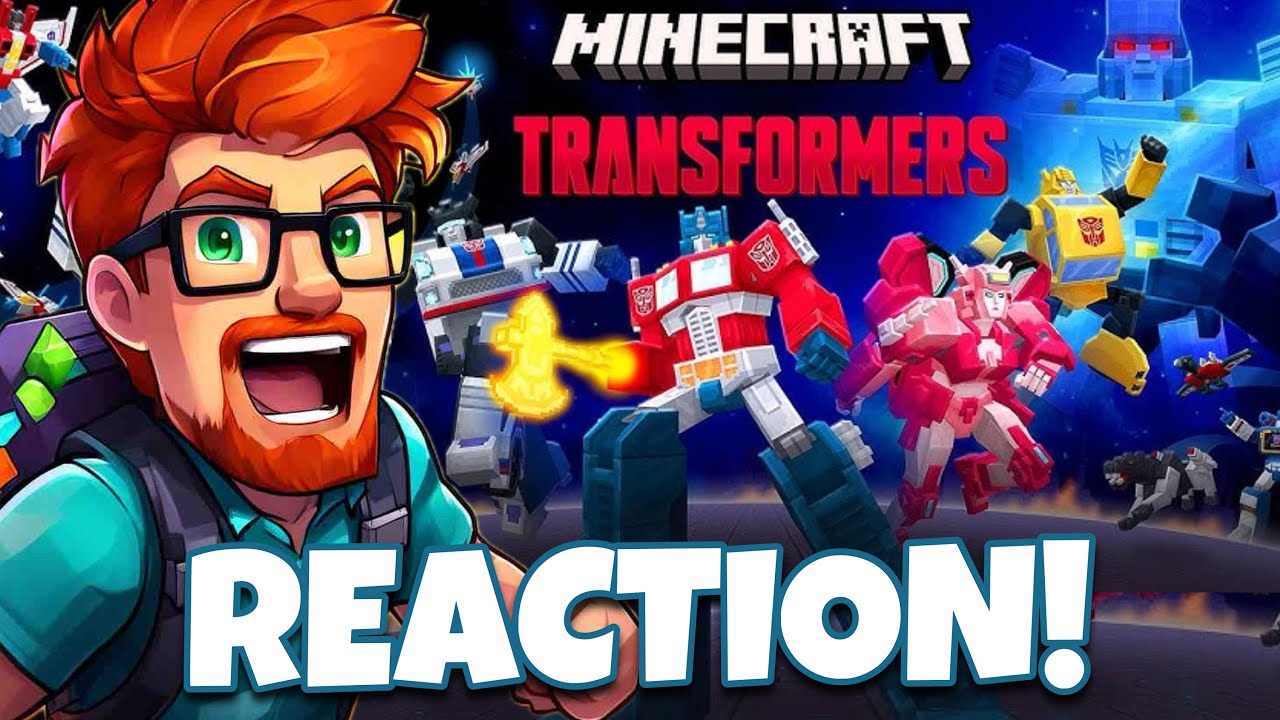 Minecraft Transformers DLC - REACTION!! - YouTube
