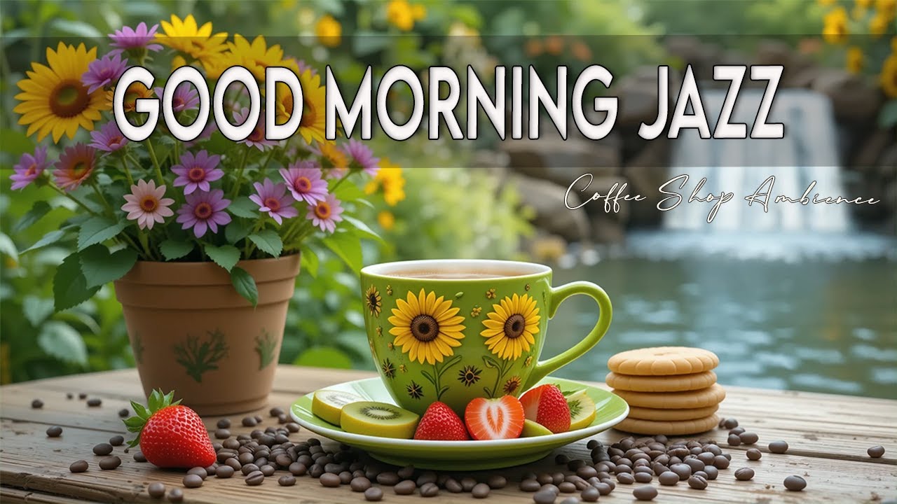 Good Mood Morning Jazz ~ Soothing Spring Jazz Cafe Music and Bossa Nova ...
