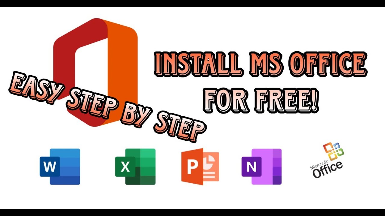 Installing Microsoft Office FOR FREE! | Easy Step by Step Tutorial 2023 ...