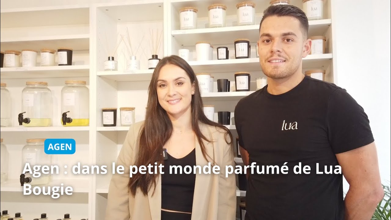 Agen : dans le petit monde parfumé de Lua Bougie 🕯 - YouTube