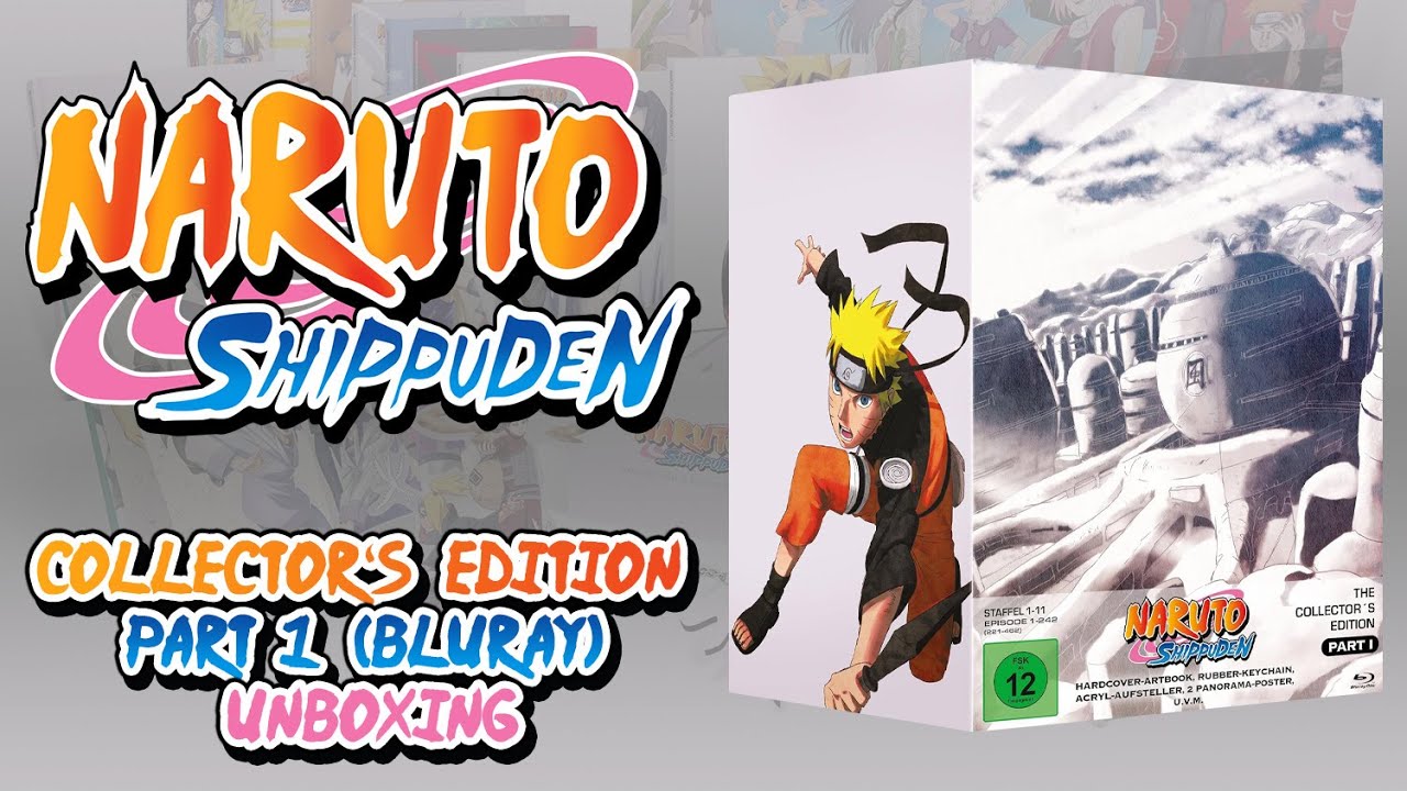 Naruto Shippuden - Collector's Edition Part 1 Blu-ray Unboxing KSM ...