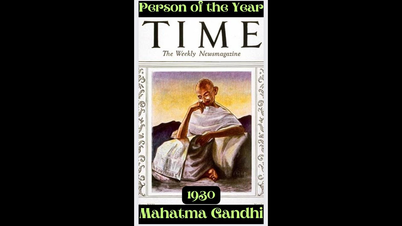 Mahatma Gandhi - Person of the Year (Time) 🧒🇮🇳📰 #mahatmagandhi # ...