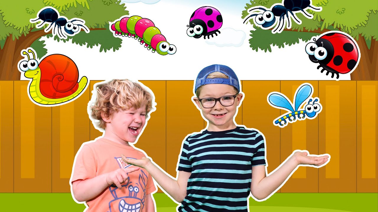 Kids Play with Bugs that Disappear - YouTube