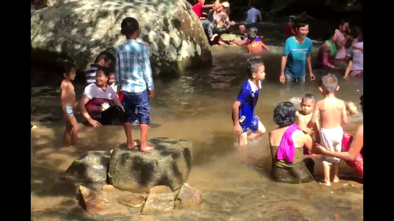 Aspect Chreav Waterfall at Kampong Speu Province in Cambodia Part 1 ...