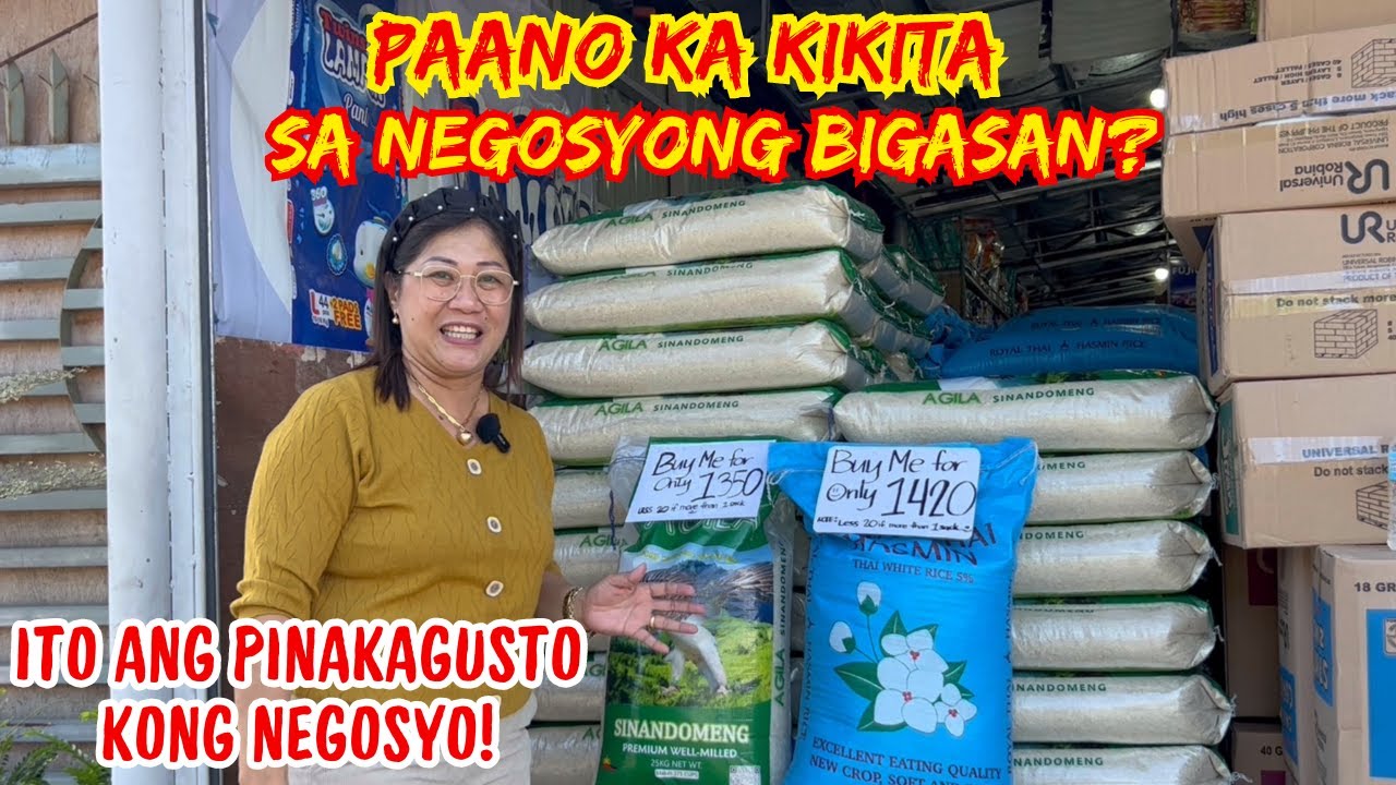 PAANO KA KIKITA SA NEGOSYONG BIGASAN? | BIGASAN/RICE BUSINESS | SOLLE'S ...