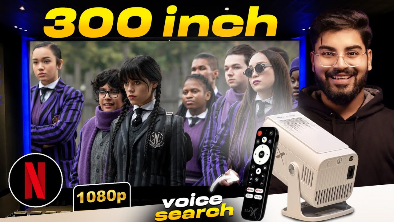 BEAMX Thunder Pro Review 🔥 Best Android Projector for Home Theater ...