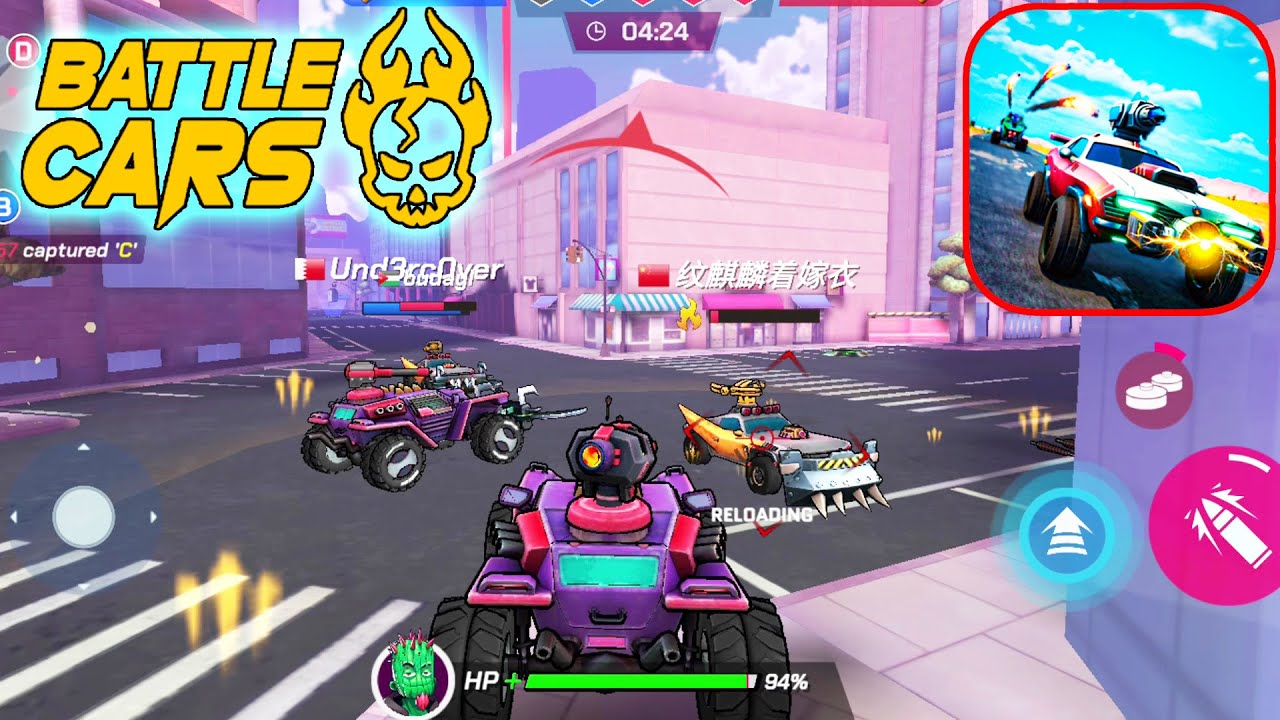Battle Cars: Nitro PvP Shooter | Gameplay Part 17 (Android) - YouTube