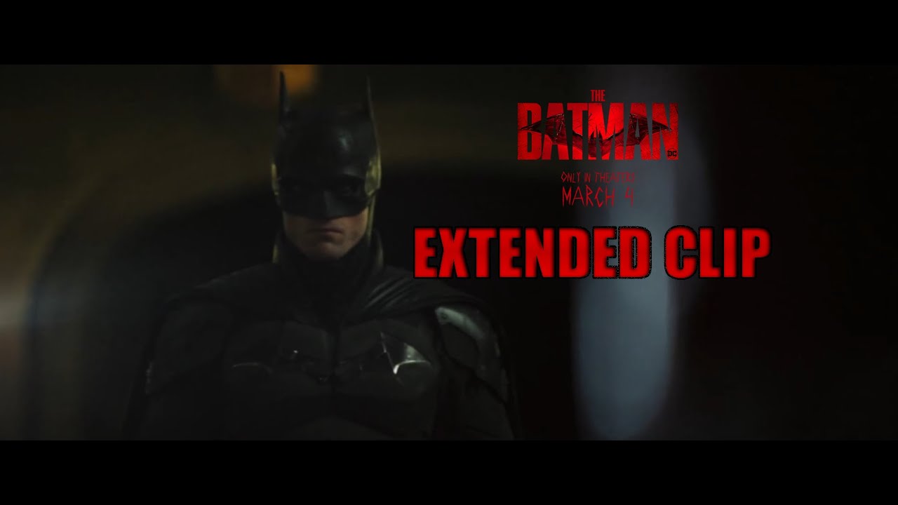 The Batman Extended Clip LEAKED! - YouTube