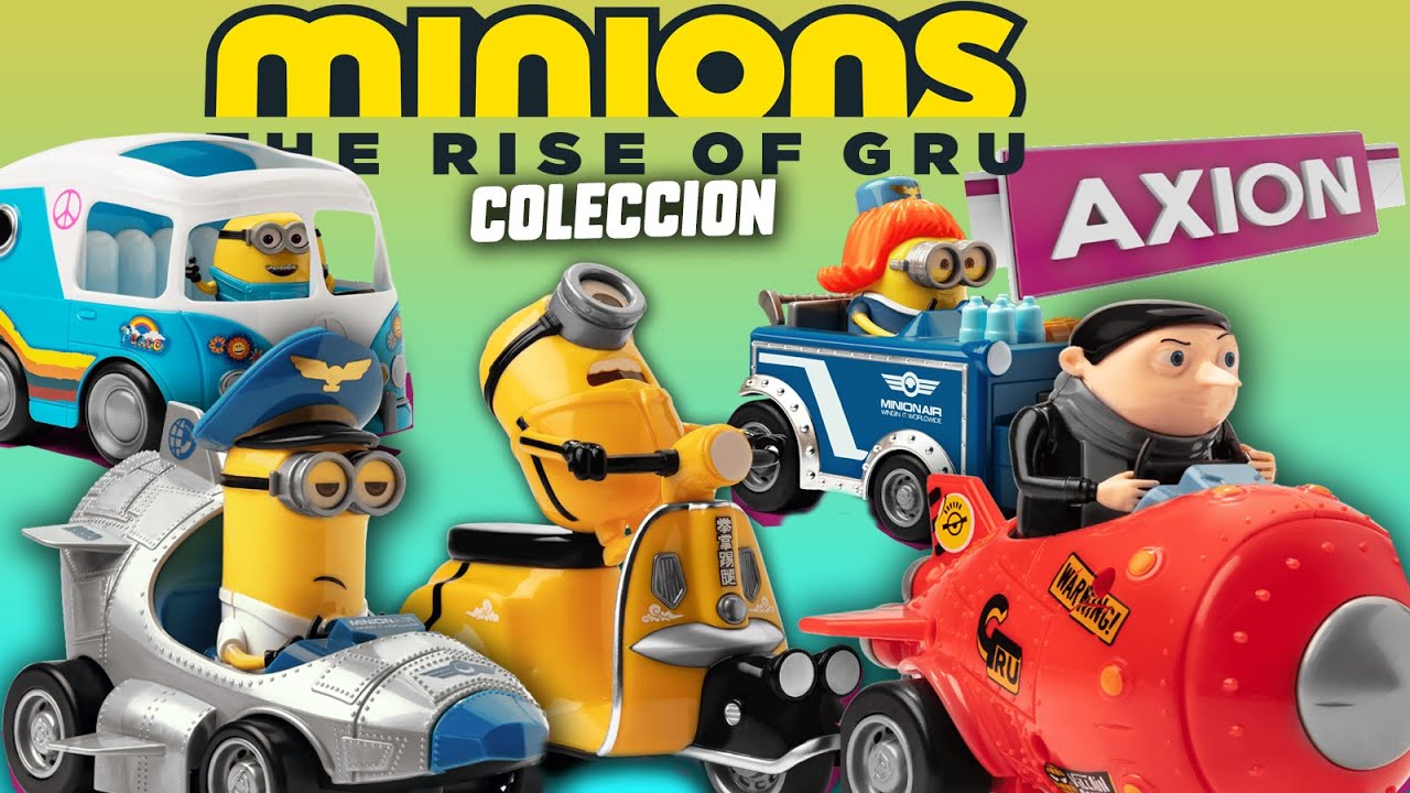 MINIONS 2: Nace un Villano Coleccion Completa -Axion Energy | Oye Tomy ...