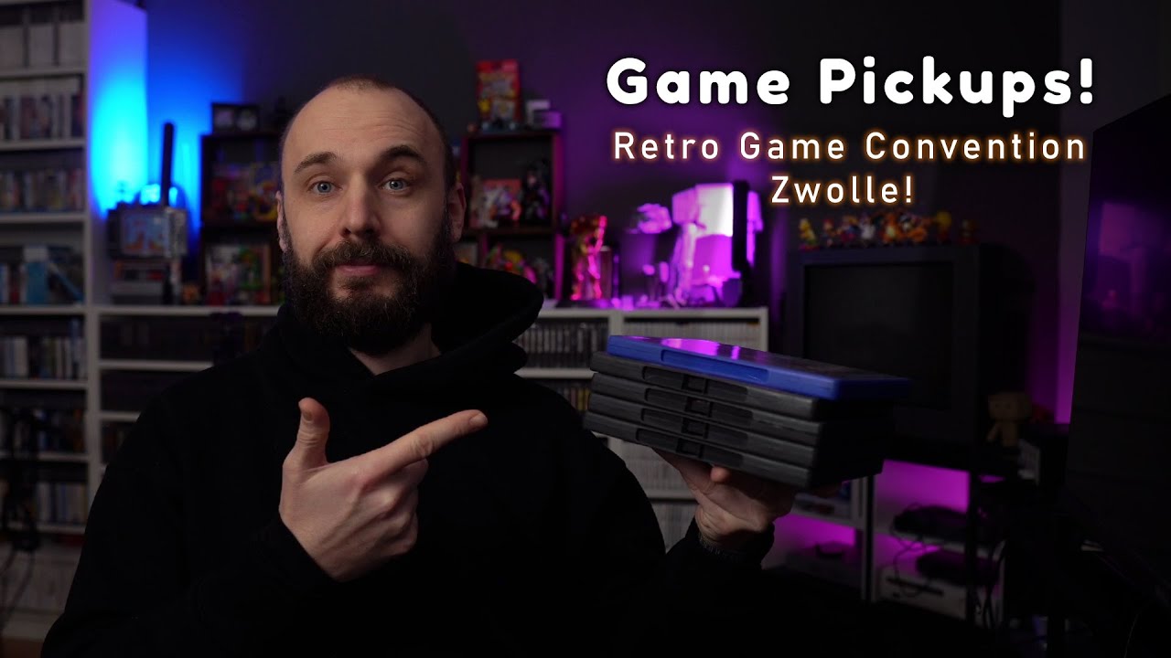 Game Pickups! From the Retro Game Convention in Zwolle - YouTube