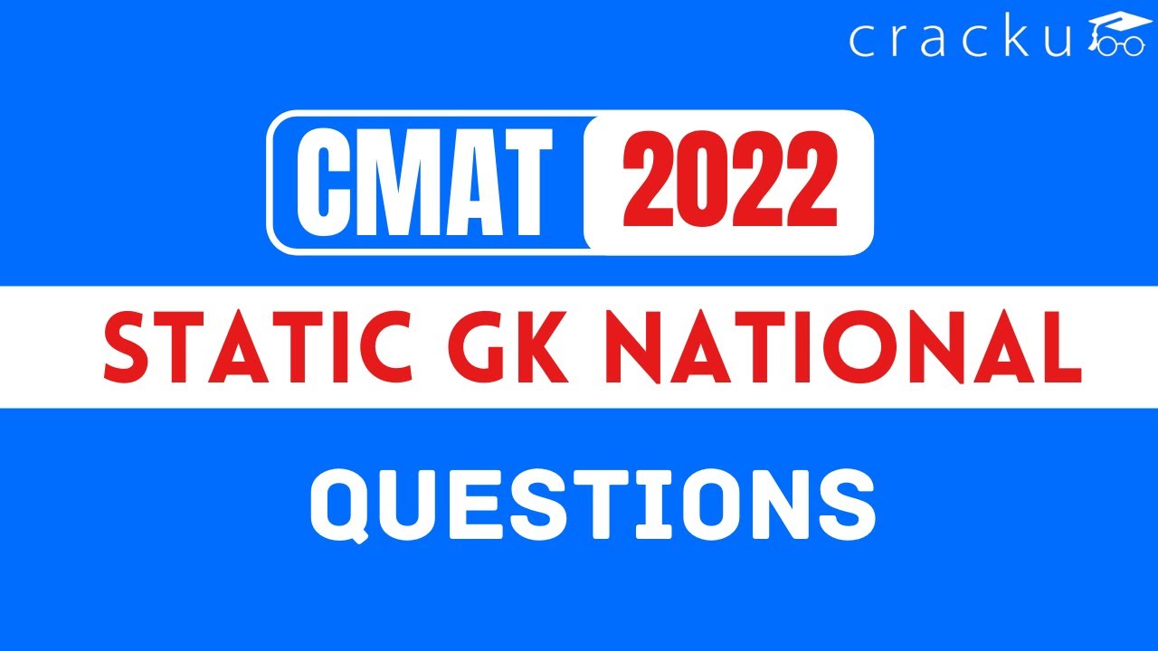 static gk national questions Questions For CMAT 2022 | Most Expected ...