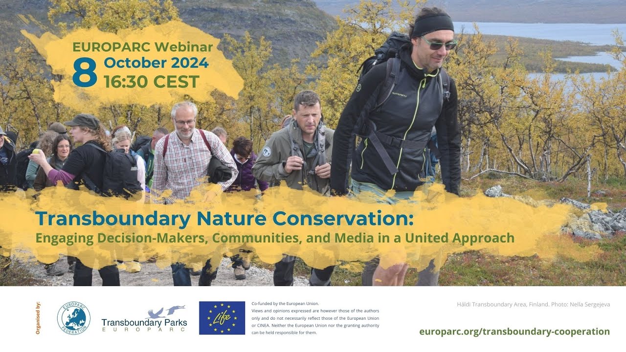 EUROPARC Webinar - Transboundary Nature Conservation - YouTube