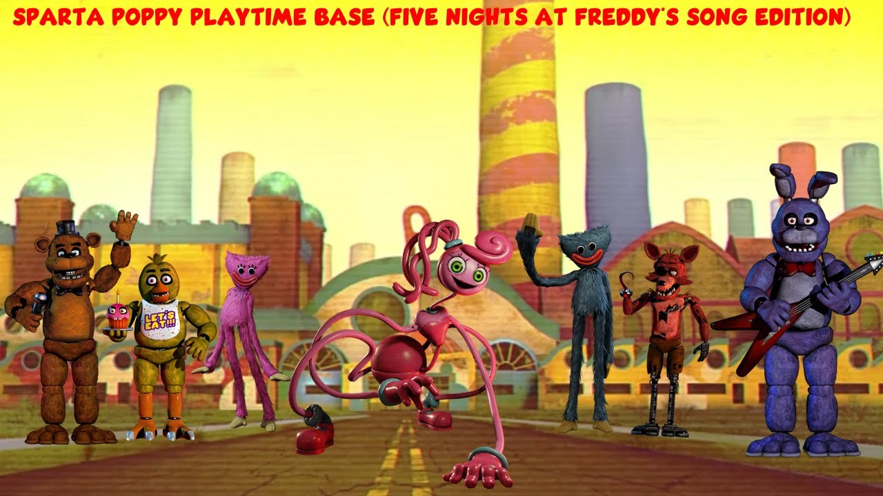 Sparta Poppy Playtime Base (Five Nights At Freddy's Song Edition) - YouTube