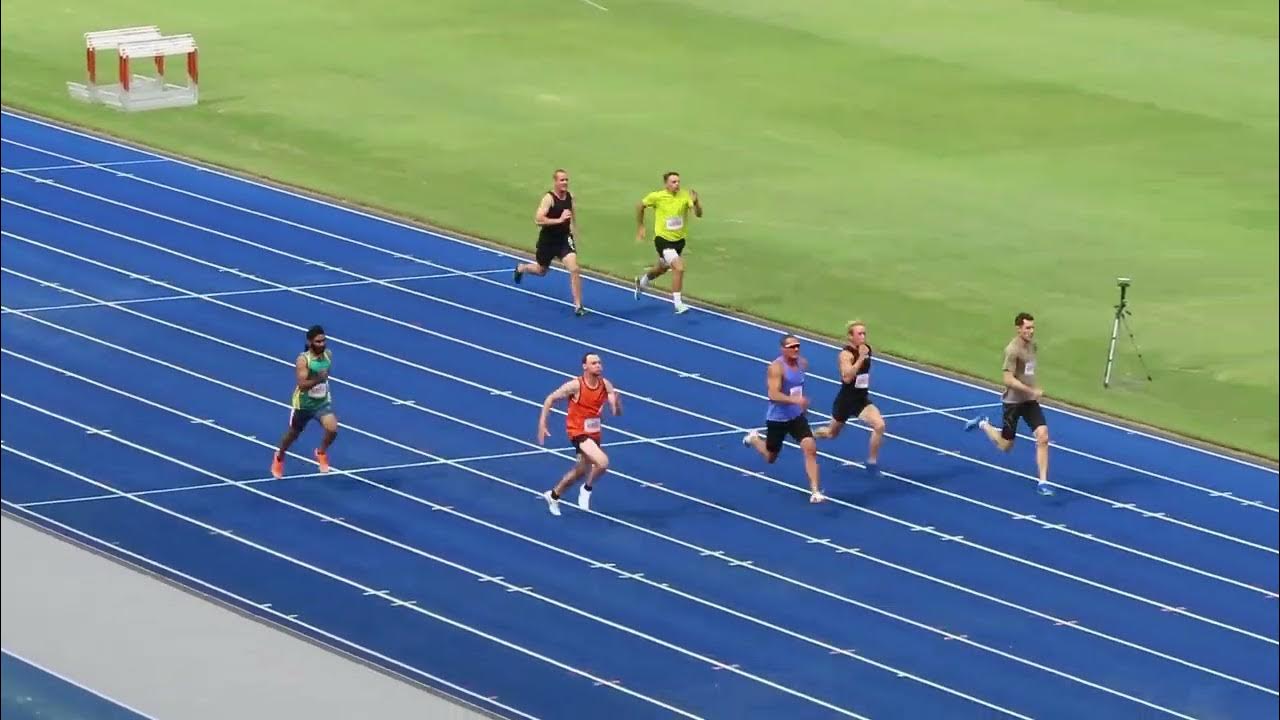 100m 40-44 Men Final, Pan Pacs Masters Games, SAF 8 November 2024 - YouTube
