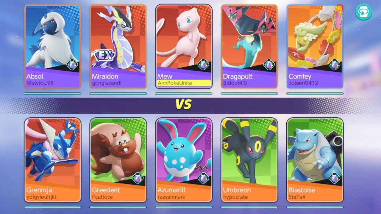 Pokemon UNITE Mew Gameplay - YouTube