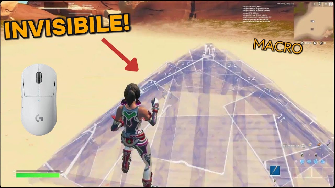 Come mettere le macro su Fortnite, [Mouse Logitech] - YouTube