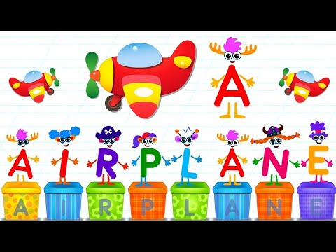 Bini Bambini Reading Academy - Learn Meaning ABC Words | AIRPLANE BIRD ...