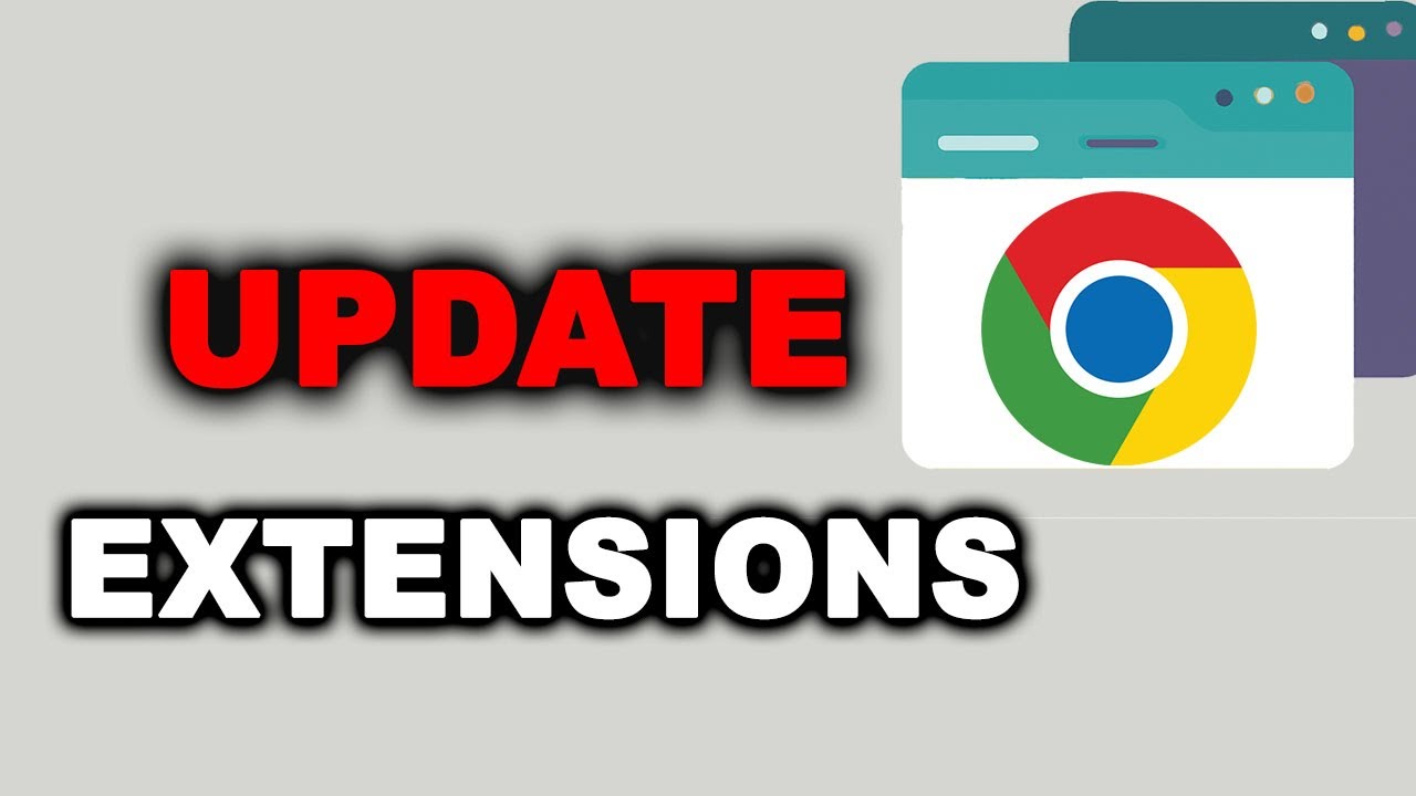 How to update extensions in Google Chrome - YouTube