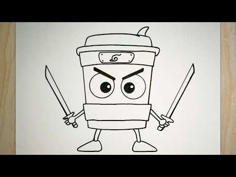 Cara menggambar cappucino assassino - Gambar cappucino assassino