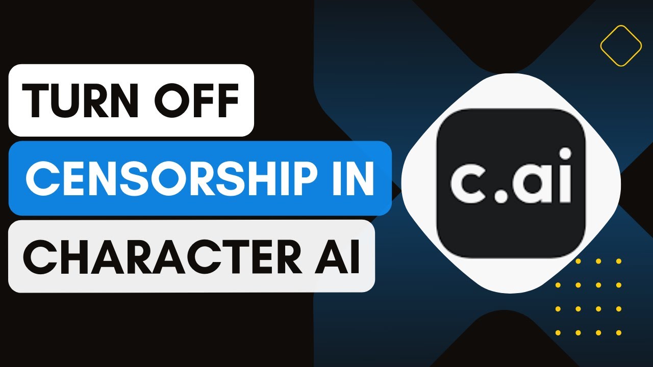 How To Turn Off Censorship In Character AI (Easy) ! - YouTube