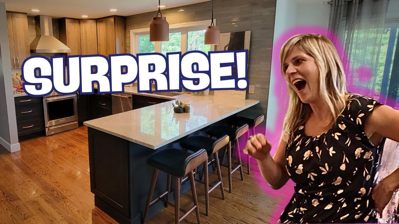 HUSBAND PRANKS WIFE WITH UNEXPECTED GIFT - YouTube