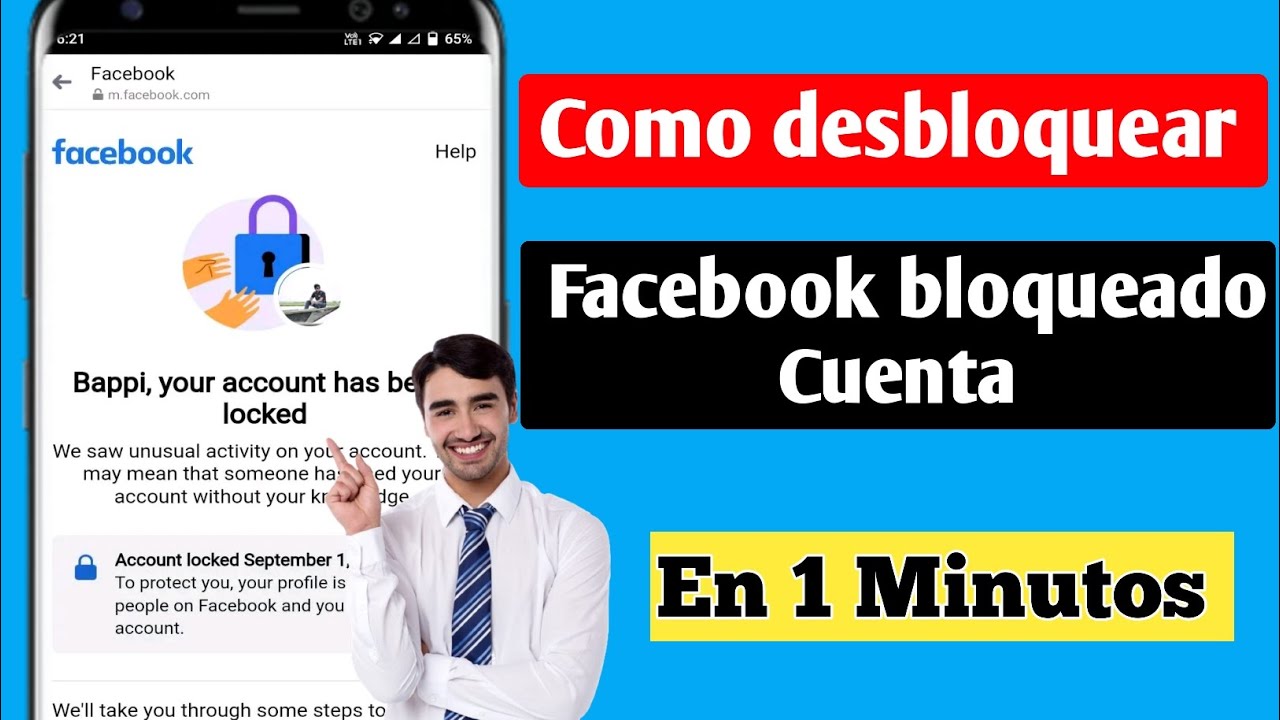 Cómo desbloquear una cuenta de Facebook (2024) | Arreglar tu cuenta ha ...
