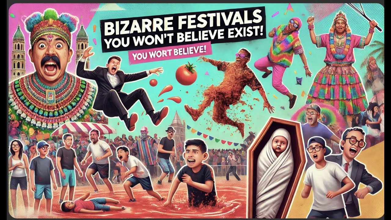 Bizarre Festivals You Won't Believe Exist! #BizarreFestivals #WeirdTraditions # ...