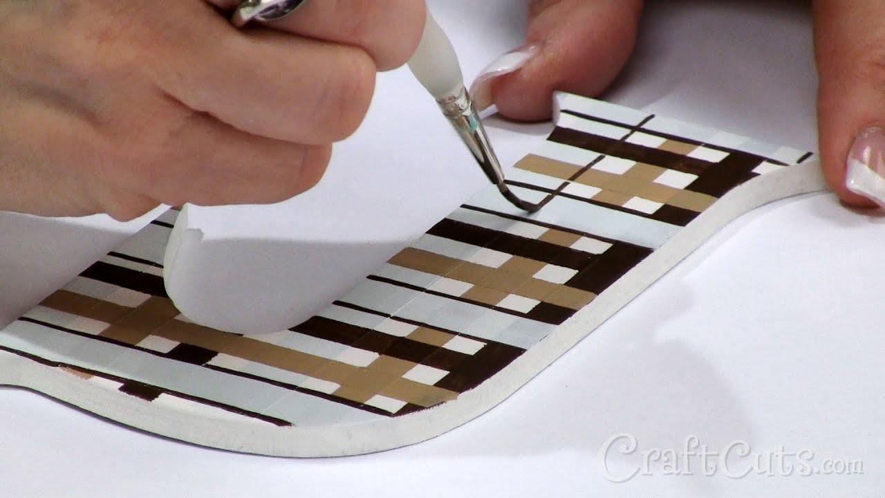 How To Paint Plaid On Wood Letters YouTube how-to-paint-plaid-on-wood-letters-youtube