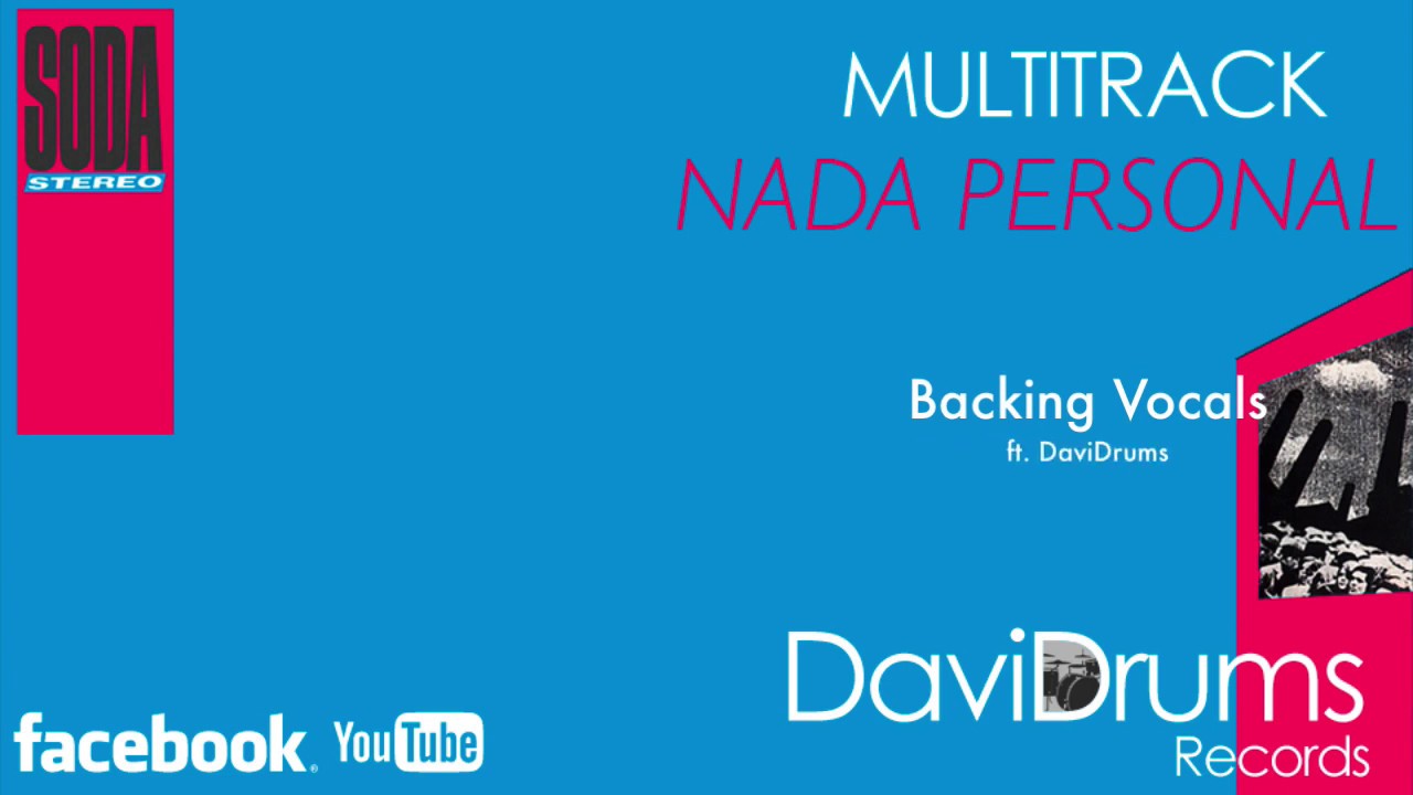 Soda Stereo - Nada Personal [MULTITRACK] [BACKINGTRACK] [REMAKE] [STEMS ...