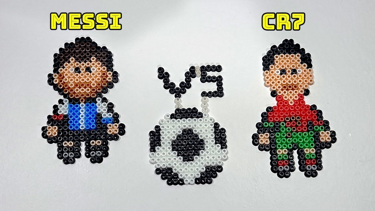 MESSI VS CRISTIANO RONALDO | EL ULTIMO DUELO | Cómo Hacer Figuras en ...